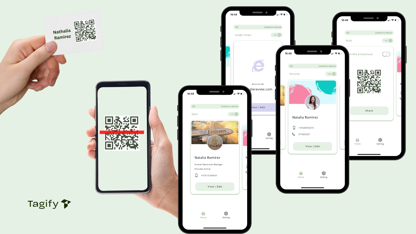 NFC Cards with QR Control – NFC Tagify