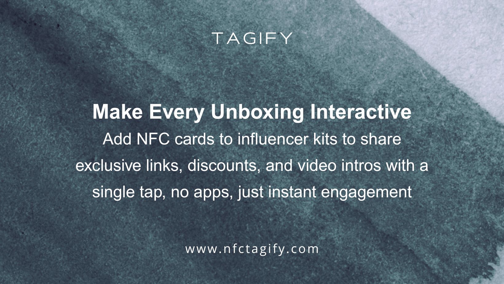 Tap-Ready Influencer Kits – NFC Tagify