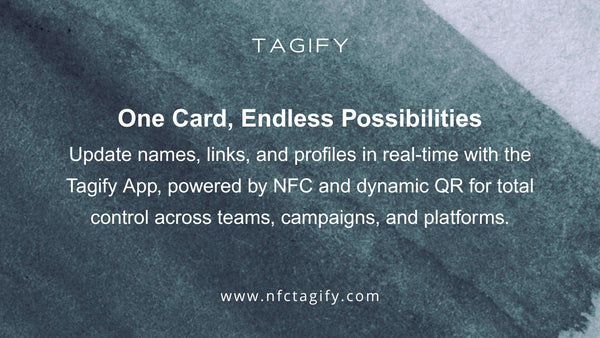 Tagify: Edit Anytime – NFC Tagify