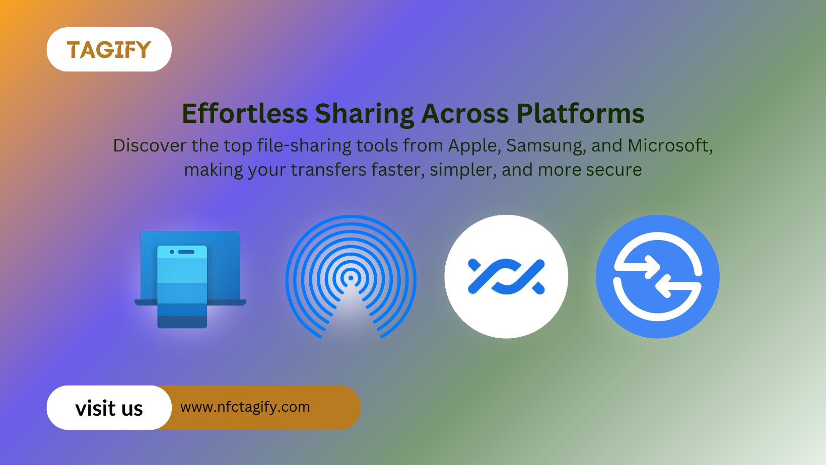 Top File Sharing Methods – NFC Tagify