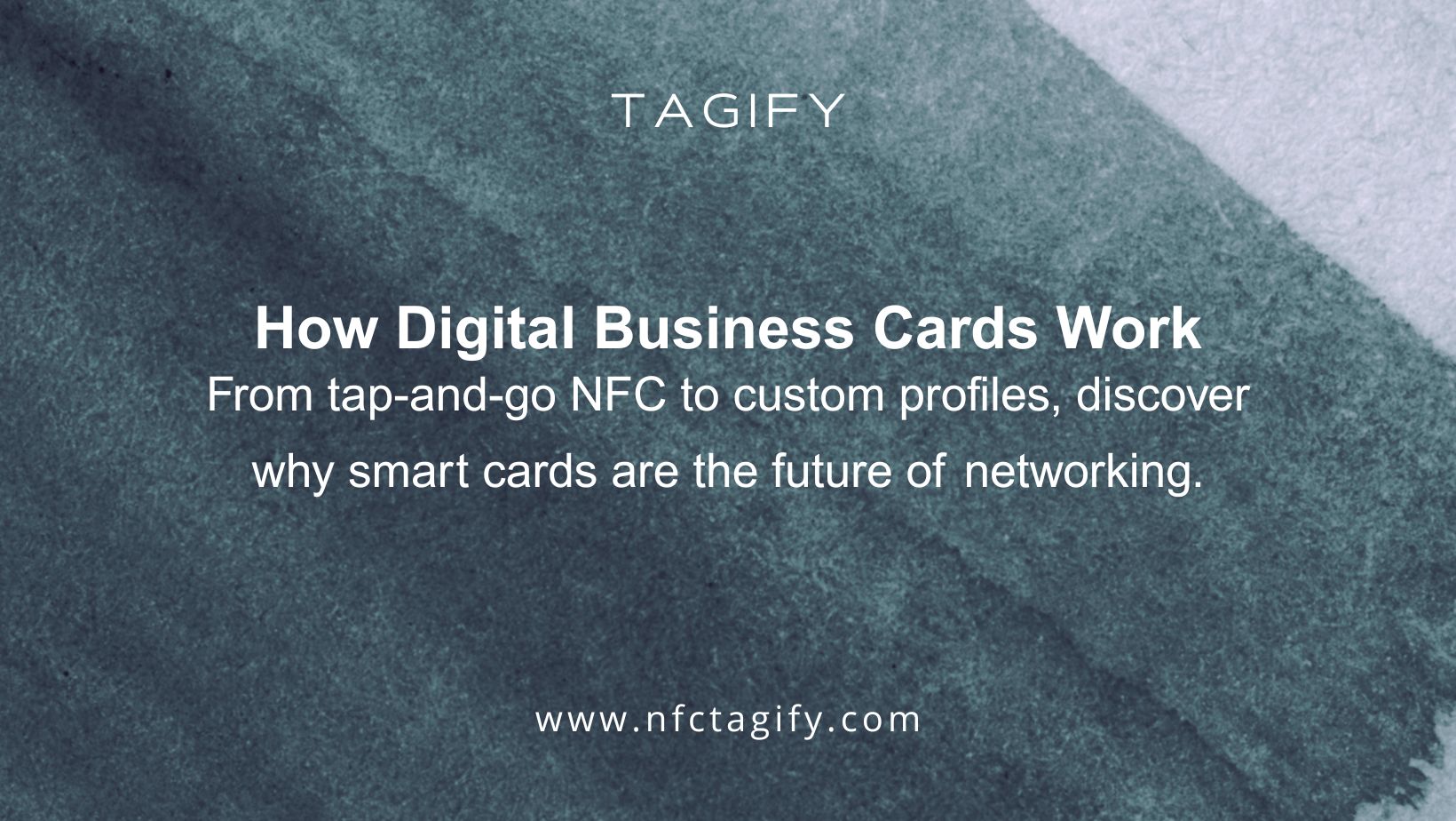 How Digital Cards Work – NFC Tagify