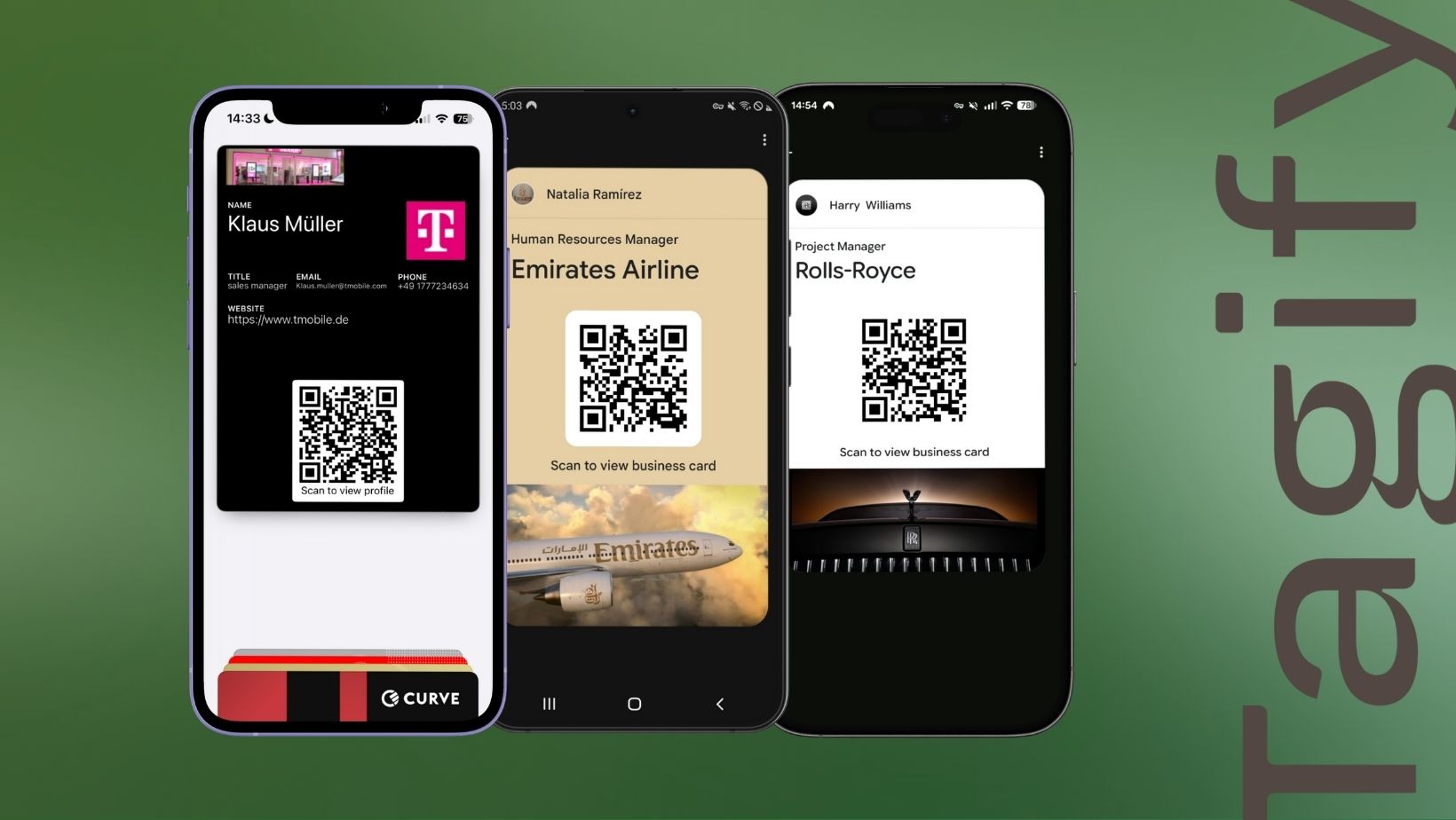 Digital Wallet Business Cards – NFC Tagify