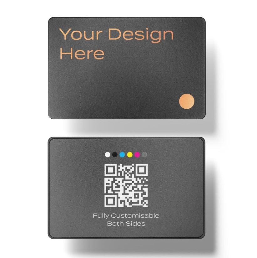 Coated Metal Digital Cards - Engraving & Printing – NFC Tagify