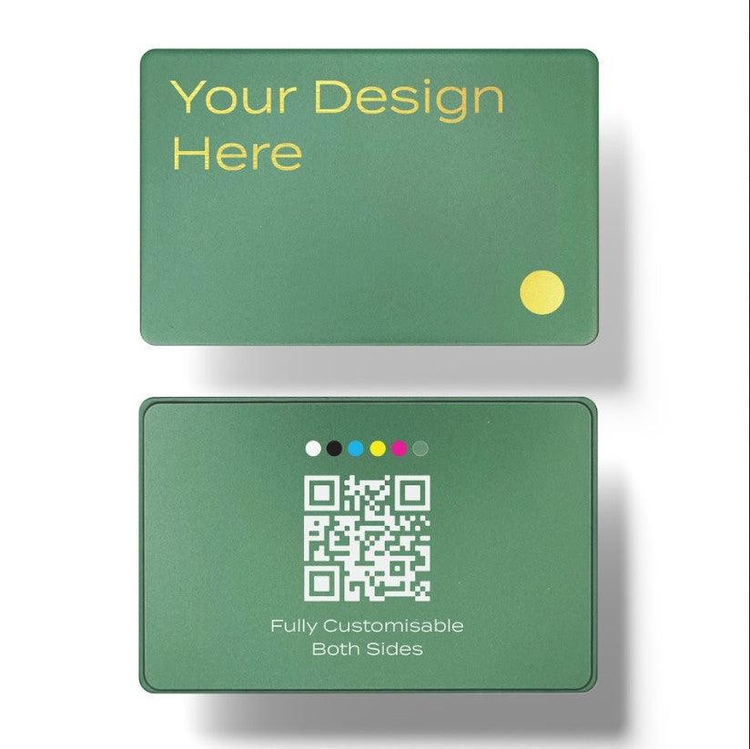 Coated Metal Digital Cards - Engraving & Printing – NFC Tagify