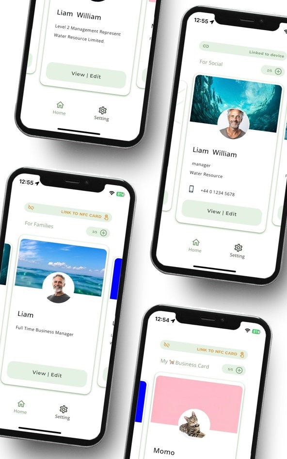 Create Your Free Digital Business Card & QR Code – NFC Tagify