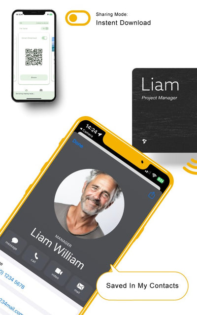 Create Your Free Digital Business Card & QR Code – NFC Tagify