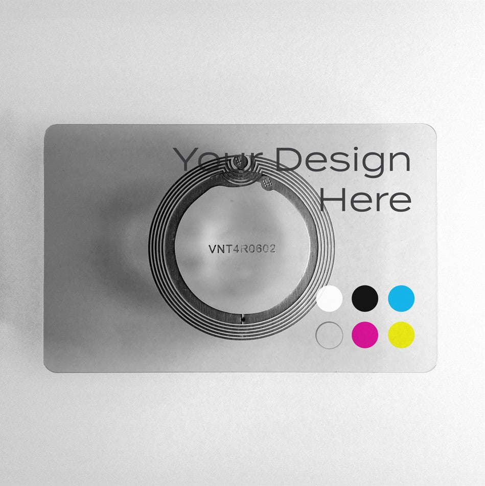 Clear PVC Digital Business Card – NFC Tagify