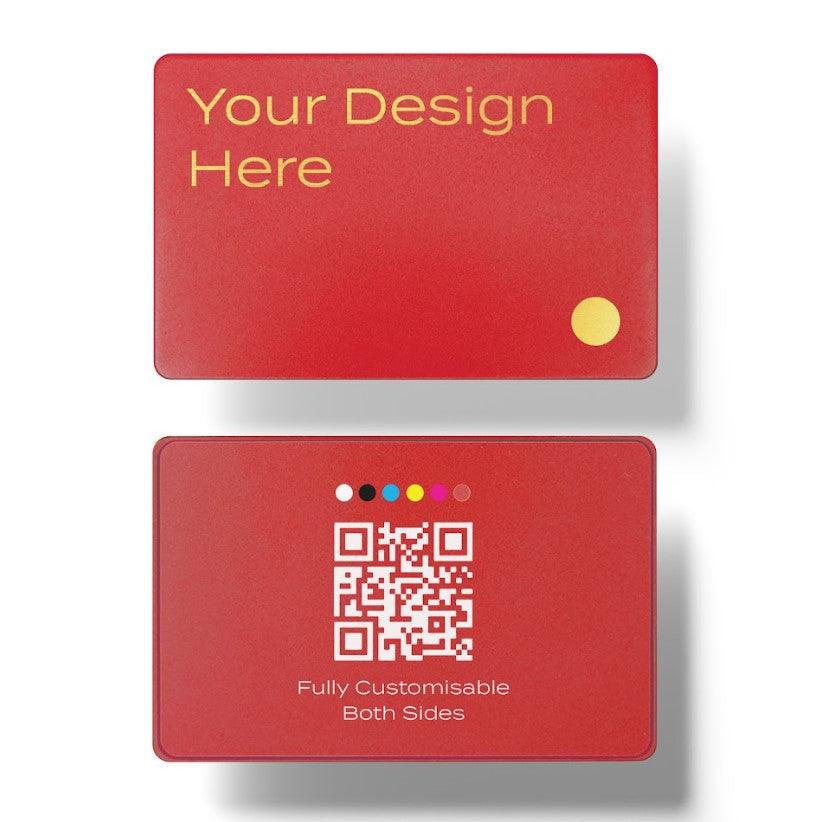 Coated Metal Digital Cards - Engraving & Printing – NFC Tagify